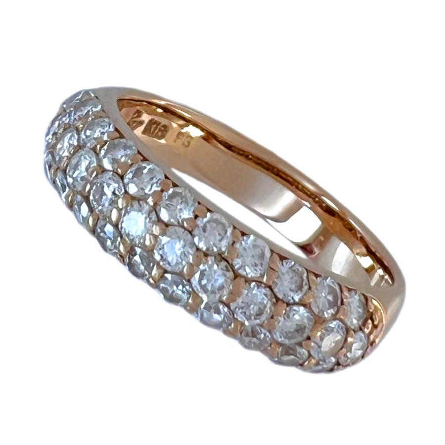 PONTE VECCHIO ポンテヴェキオ PV リング パヴェ ダイヤ 0.80ct K18 PG 9号 指輪 :bjr20230429:AXSIA - 通販 - Yahoo!ショッピング