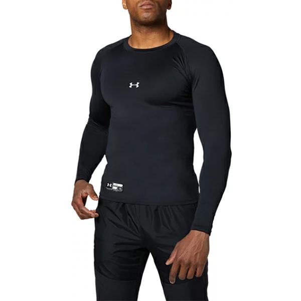 UNDER ARMOUR アンダーアーマー 21FW コールドギアアーマー コンプレッション ロングスリーブ クルー (1346865 ...