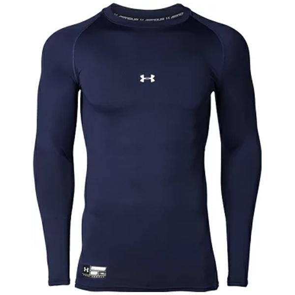 UNDER ARMOUR アンダーアーマー 21FW コールドギアアーマー コンプレッション ロングスリーブ クルー (1346865 ...