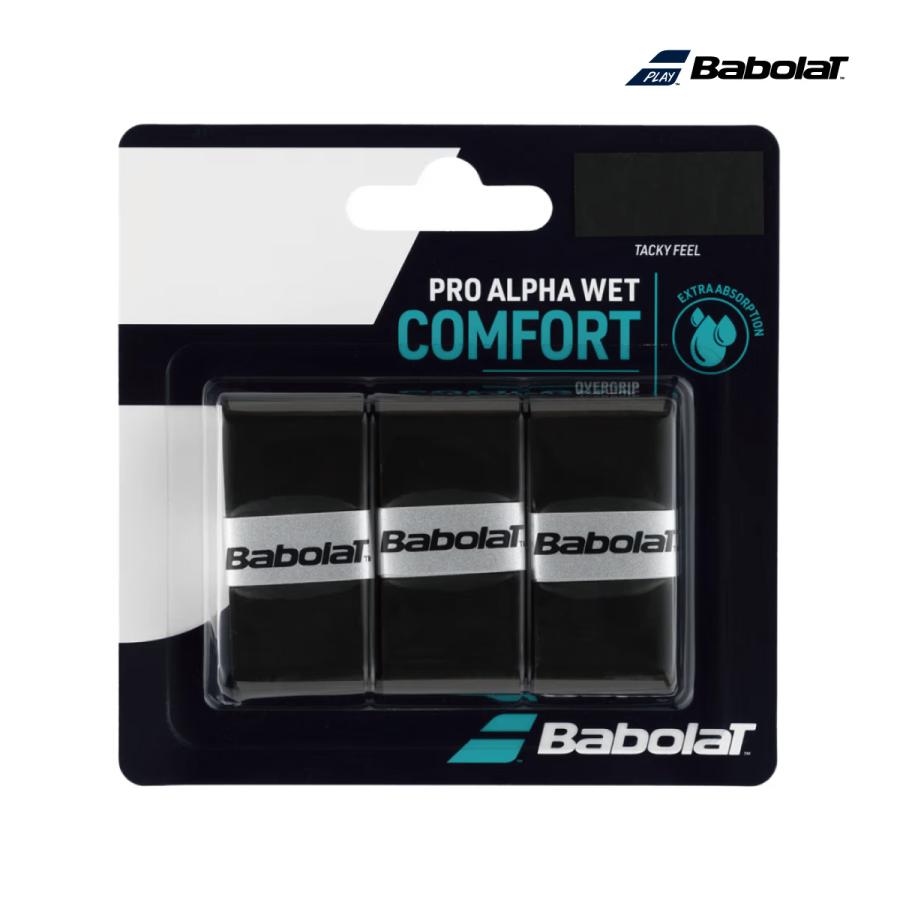 Babolat（バボラ） 【ポスト投函対応】Babolat Pro Alpha Wet ×3 ブラック 653054-bk オーバーグリップ 3本入 テニス アクセサリ : アクトス ヤフー店 ...