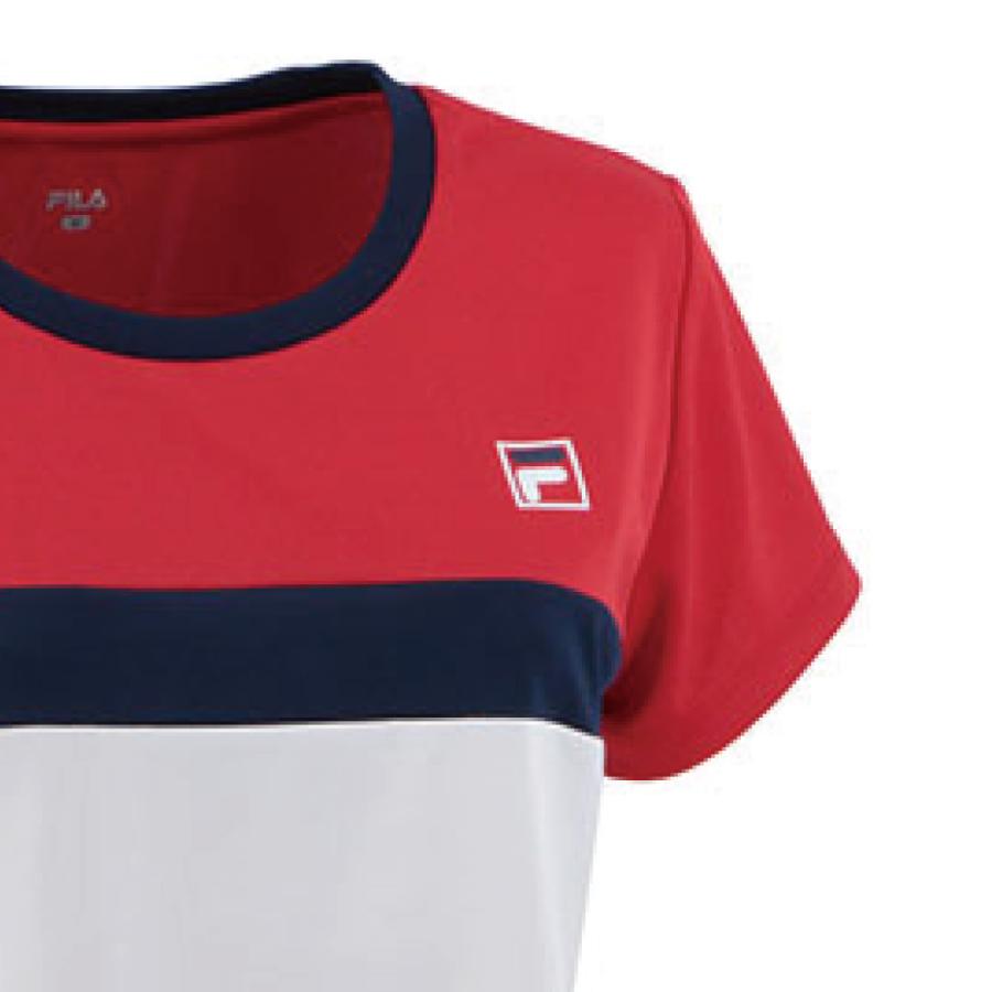 FILA 【ポスト投函対応】FILA レディース フィラ ゲームシャツ VL7506-11 2023SS レッド WOMEN テニスウェア : アクトス ヤフー店 - 通販 - Yahoo ...