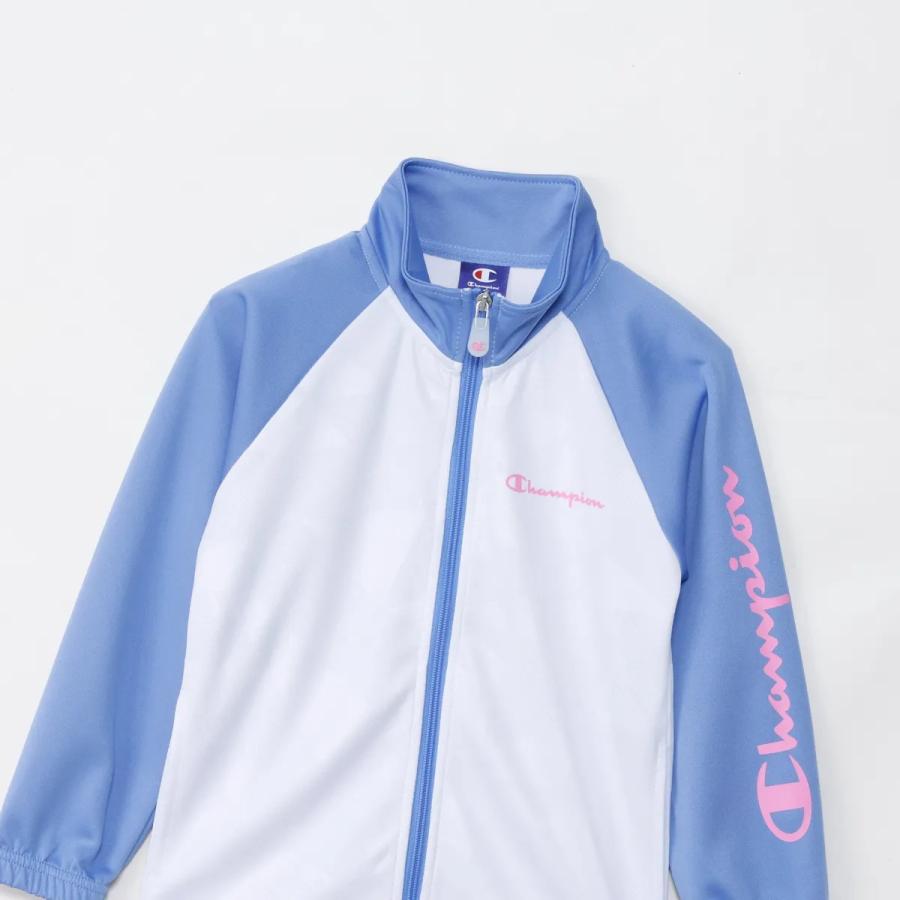 CHAMPION TRAINING SUIT ホワイト 130 CK-BSW05 010 チャンピオン KIDS WEAR ・ SCHOOL ウェア（キッズ） : アクトス ヤフー店 - 通販 ...