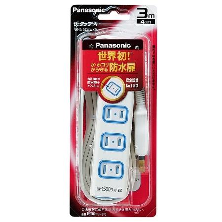 パナソニック ザ・タップX(4コ口・3m) WHA2534WKP パナソニック ザ・タップX(4コ口・3m) WHA2534WKP