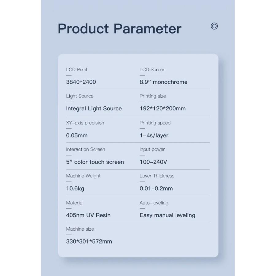Creality 3D Halot-Lite 3Dプリンター 光造形 高速印刷 8.9インチ4KモノクロLCD 造型192x120x200mm 3Dプリンタ本体【正規販売代理店 ...