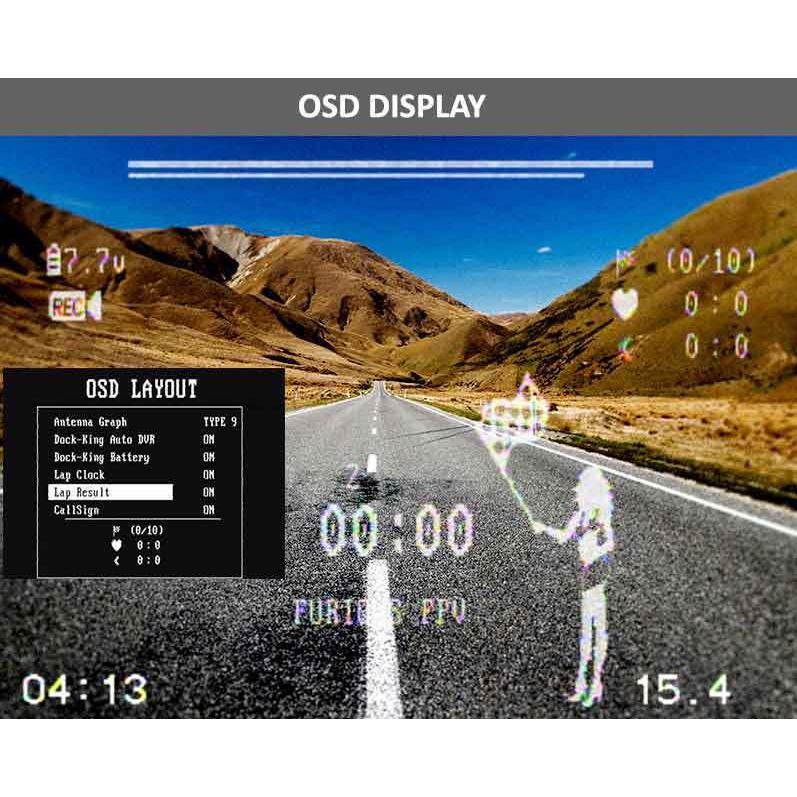 FuriousFPV ダイバーシティ・レシーバー Furious True-D V4.0A Diversity Receiver ...