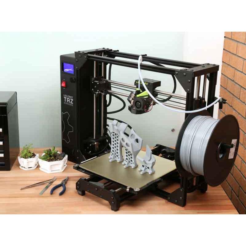 LulzBot/ラルズボット TAZ-Workhorse 3Dプリンター業務用品質・280x280x285mm印刷サイズ・最大ホットエンド温度 ...