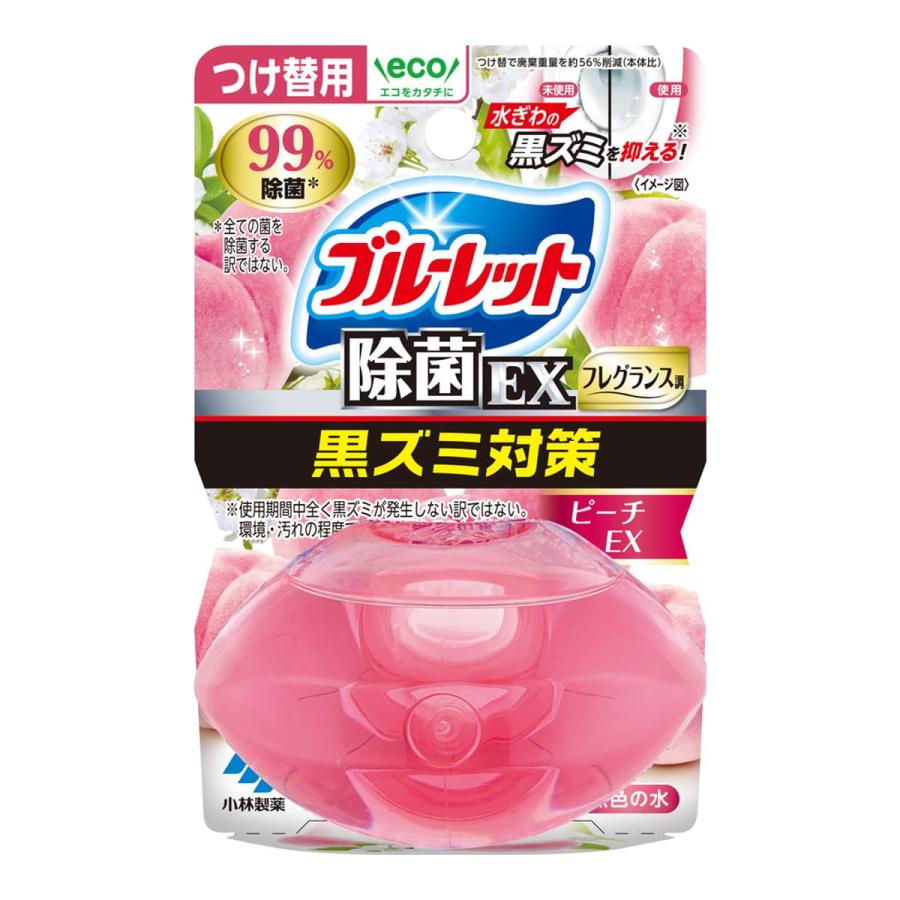液体ブルーレットおくだけ除菌EXフレグランス トイレタンク芳香洗浄剤 ピーチEXの香り 詰め替え用 70mlトイレ洗剤 トイレ洗浄剤 黒ずみ : あゆむオンライン - 通販 - Yahoo ...