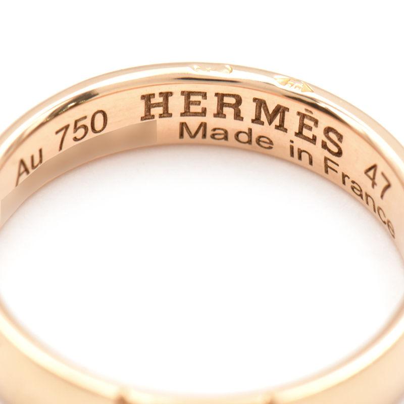 HERMES エルメス ウェディングリング エヴァーヘラクレス #47 7 HERMES エルメス ウェディングリング エヴァーヘラクレス #47 7