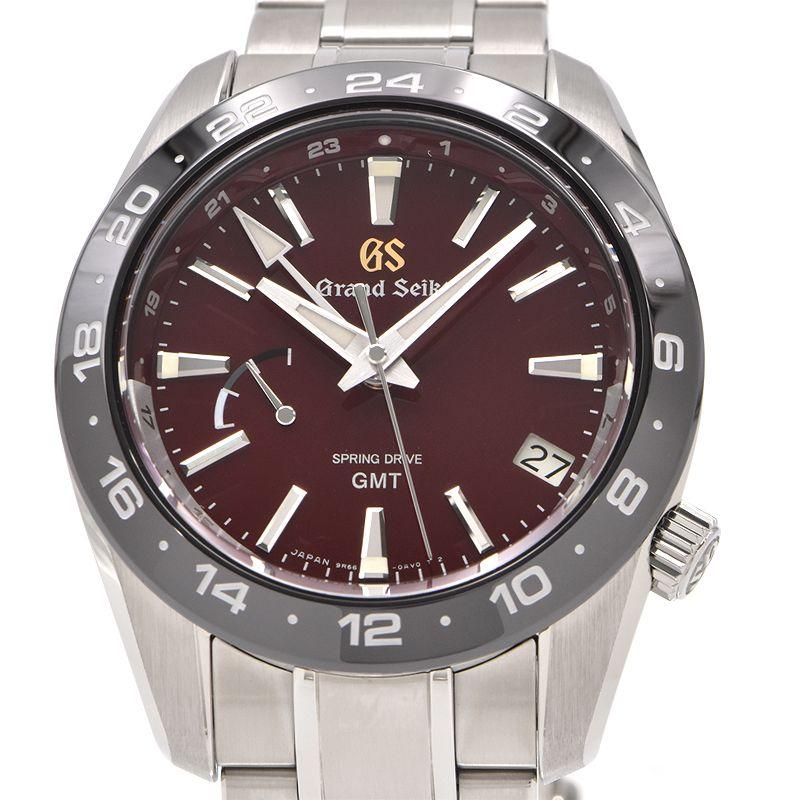 Sport Collection グランドセイコー メンズ SBGE305 9R66-0BR0 箱保 GMT スポーツ 20周年記念 デイト ...