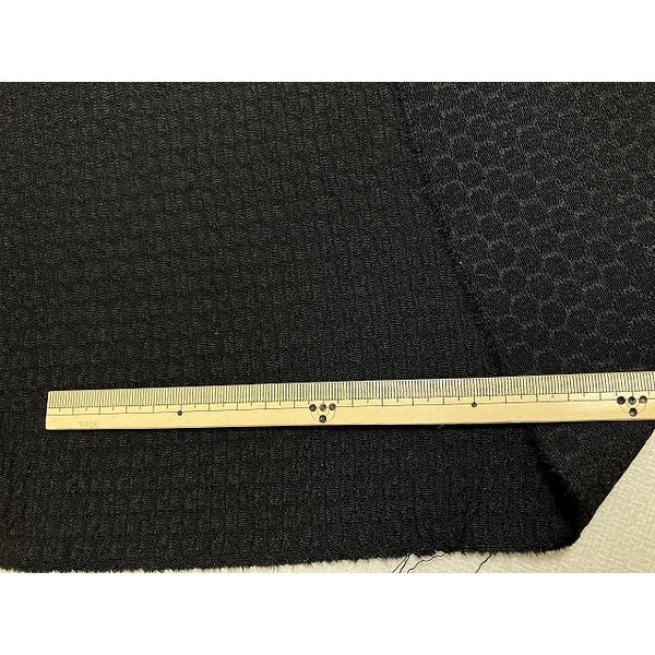 シルク100％ ふくれ織り ジャガード 黒 ブラウス等 幅91cm 10cm単位販売 商品コード6938 : アザトいのうえ - 通販 - Yahoo!ショッピング