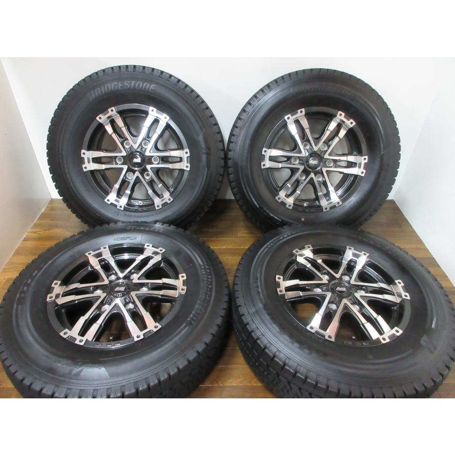 【送料無料・税込み】マッドウルフ 15in6J+44 6穴PCD139.7 BS ブリザックVL10 195/80R15 107/105N LT 日産 NV350 キャラバン : エーゼット ...