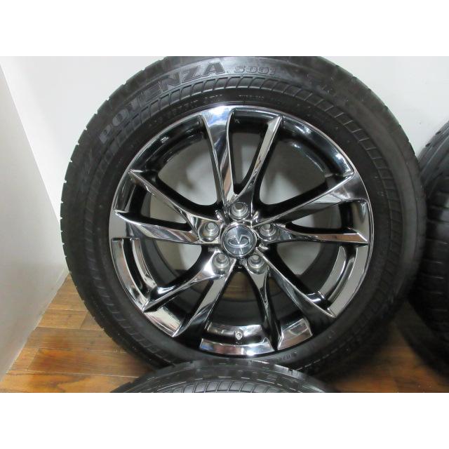 【送料無料・税込み】日産 V37 スカイラン純正オプション スパッタリン17in7.5J+45 5穴PCD114.3 BS S001 RFT 225/55R17 ランフラット : エーゼット ...