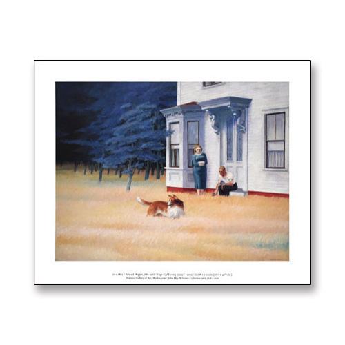 Cape Cod Evening 1939/エドワード ホッパー/アートポスター : azポスター - 通販 - Yahoo!ショッピング