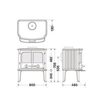 morso 薪ストーブ モルソー 2110幅の広い観音開き式の2枚ドアーパネル 法人様限定 : AZTEC ビジネスストア - 通販 ...