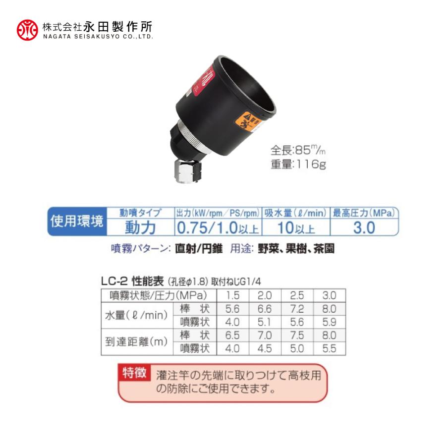 永田製作所｜NAGATA 鉄砲ノズルシリーズ エルクィックLC−2 アダプター真鍮製（G1/4） 1125600｜法人様限定 :ngt-1125600:AZTEC ビジネスストア - 通販 ...