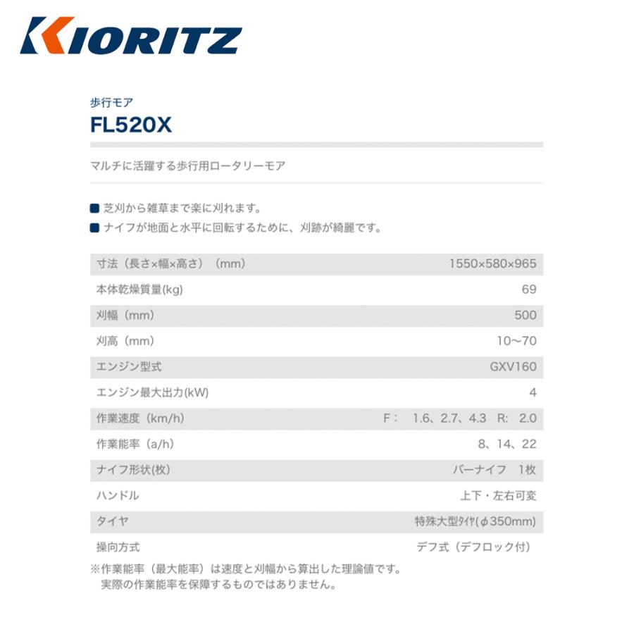 ヤマビコ 共立 やまびこ 歩行モア FL520X 刈幅500mm 刈高10〜70mm バーナイフ1枚 草刈り 除草 草刈り機 : AZTEC ヤフーショップ - 通販 - Yahoo!ショッピング