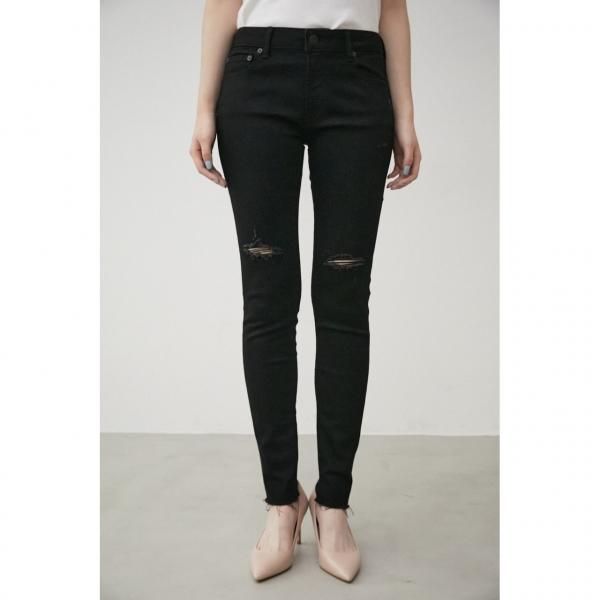 AZUL BY MOUSSY CRASH DENIM SKINNY 3/クラッシュデニムスキニー3/レディース/ボトムス デニムパンツ ロング【SALE】 : AZUL BY MOUSSY ...