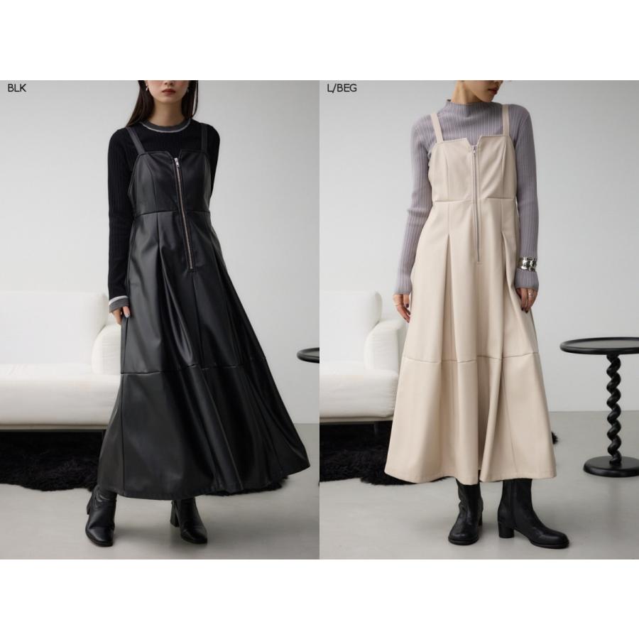 AZUL BY MOUSSY フェイクレザーZIPジャンパースカート/レディース/ワンピース ノースリーブ【SALE】 : AZUL BY MOUSSY - 通販 - Yahoo!ショッピング