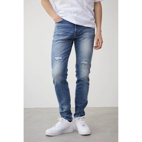 AZUL BY MOUSSY VINTAGE HEM DAMAGE DENIM/ビンテージヘムダメージデニム/メンズ/ボトムス デニムパンツ ロング【SALE】 : AZUL BY ...