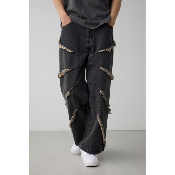 AZUL BY MOUSSY DENIMフリンジワイド/メンズ/ボトムス デニムパンツ ロング【SALE】 : AZUL BY MOUSSY - 通販 - Yahoo!ショッピング