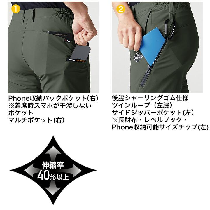 バートル 冷感 ひんやり ショートパンツ 4WAY ストレッチ 4100 春夏 吸水速乾 UVカット 接触冷感 ナイロンファイバー 男女兼用 BURTLE 4099シリーズ 即日発送 ...