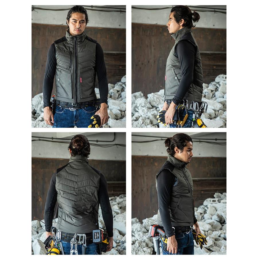 BURTLE バートル 防寒着 防寒ベスト 5264 男女兼用 防風 保温 耐久性 撥水加工 メンズ レディース 作業服 防寒服 : アズマクロージング - 通販 - Yahoo!ショッピング