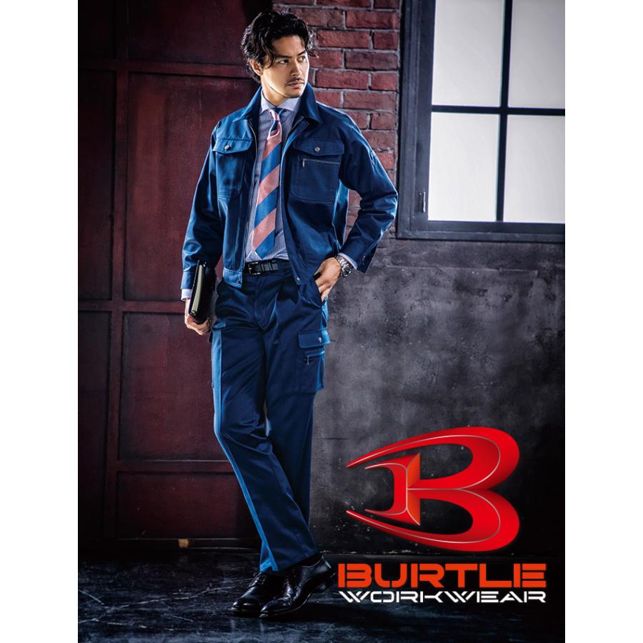 BURTLE バートル 長袖ブルゾン 615 春夏 ジャケット メンズ 制電 ECO リサイクル素材 エコマーク エコジア ユニフォーム 作業服 作業着 615シリーズ 4L-5L : アズマ ...