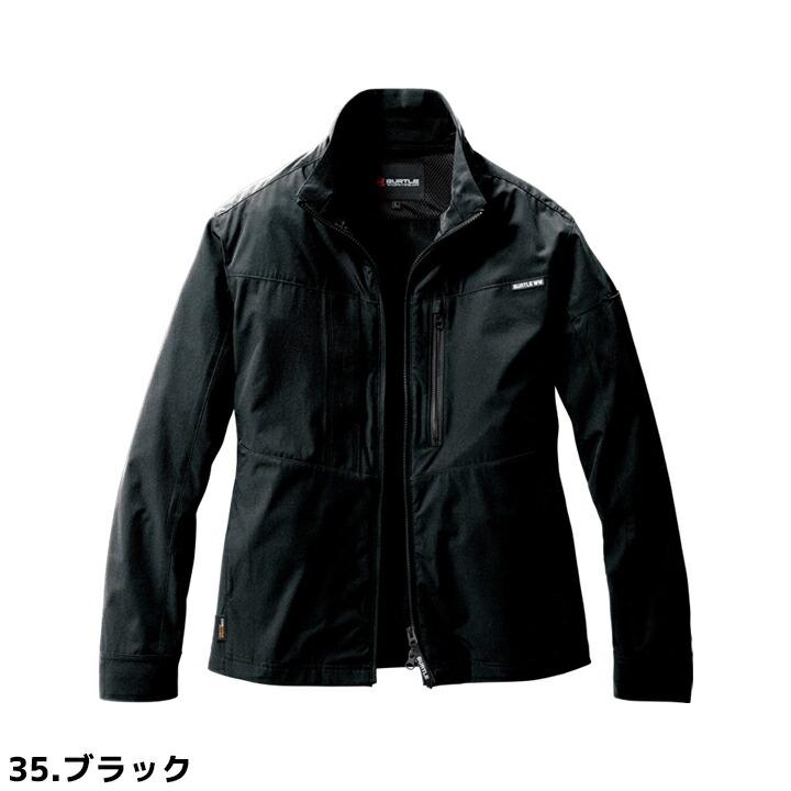 BURTLE バートル 691 作業服 長袖ジャケット 春夏 吸水速乾 4WAYストレッチ 男女兼用 UVカット 接触冷感 ブルゾン ジャンパー ユニフォーム XXL 691シリーズ ...