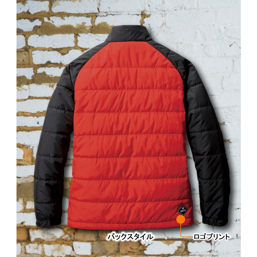 BURTLE バートル 軽防寒 ジャケット 7420 冬用 保温 撥水 防風 制電ケア ジャンパー ブルゾン 男女兼用 SDGs対応 リサイクル 秋冬 防寒服 防寒着 作業服 4L-5L ...