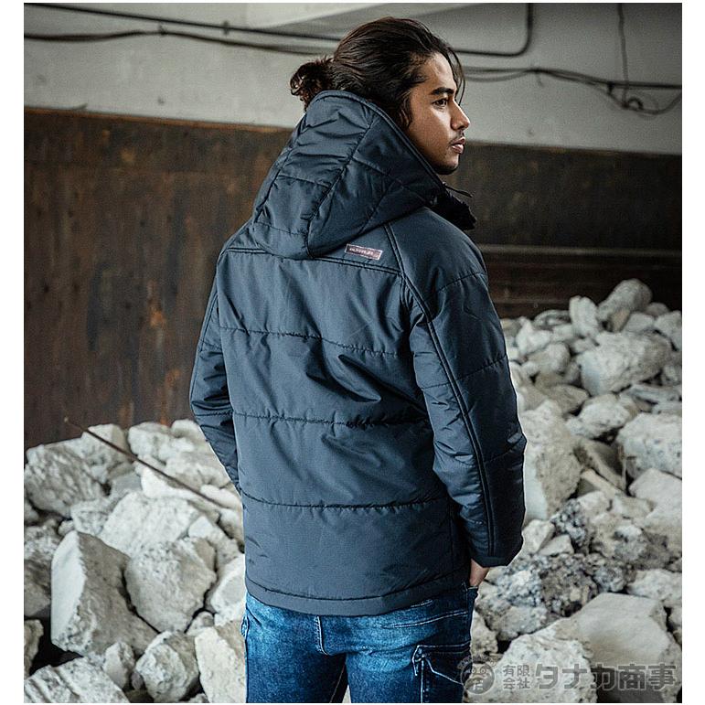 BURTLE バートル 防寒着 ジャンパー 大型フード付き防寒ジャケット 7510 秋冬 作業服 男女兼用 メンズ レディース 防風 撥水 防汚 防寒服 7510シリーズ : アズマ ...