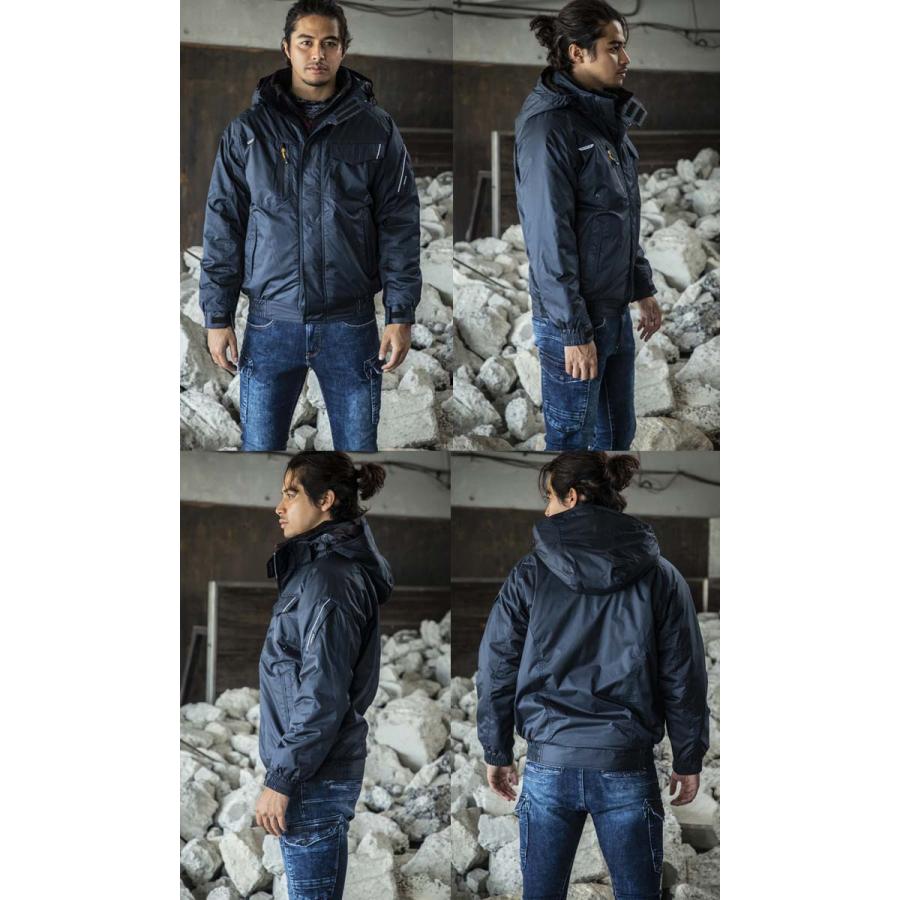 バートル 防寒着 大型フード付き 防寒ブルゾン 7210 作業服 防寒服 作業着 ジャンパー 7210シリーズ :burtle7210-b:アズマクロージング - 通販 - Yahoo!ショッピング