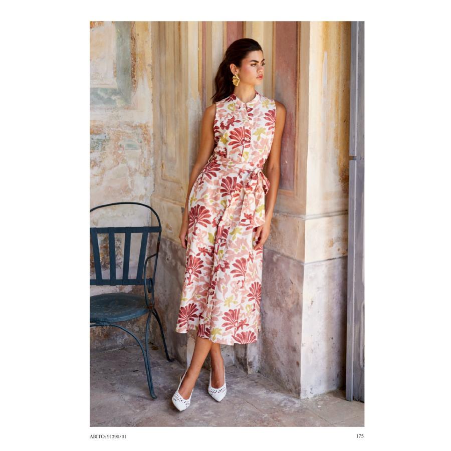 FLY GIRL フライガール プリント ワンピース ドレス新作91390-01-72 : AZUR セレクトショップ アズール - 通販 - Yahoo!ショッピング