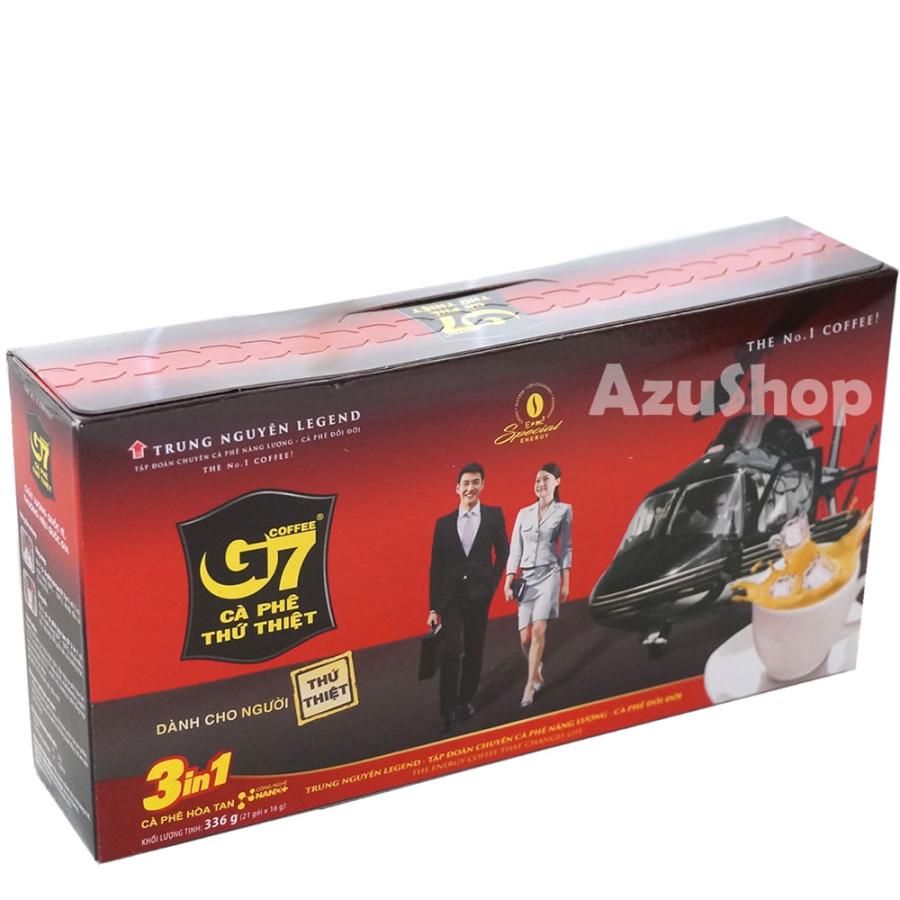 インスタントコーヒー 336g(16g×21袋) G7コーヒー 3in1 ベトナムコーヒー :g7cafebox:azuselectshop - 通販 - Yahoo!ショッピング