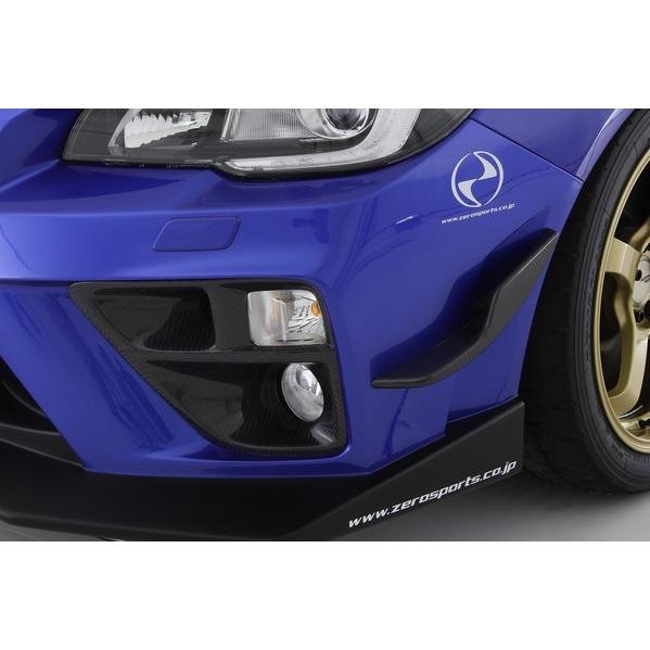 ZERO/SPORTS / ゼロスポーツ WRX STI（VAB） A〜C エアダムスタイリミット フロントバンパースポイラー （未塗装 ...