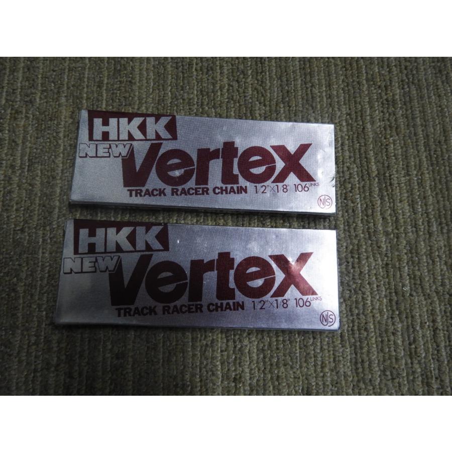 未使用 HKK Vertex 自転車チェーン 1/2×1/8 106L シルバー NJS公認 2個セット : B-5 - 通販 - Yahoo ...