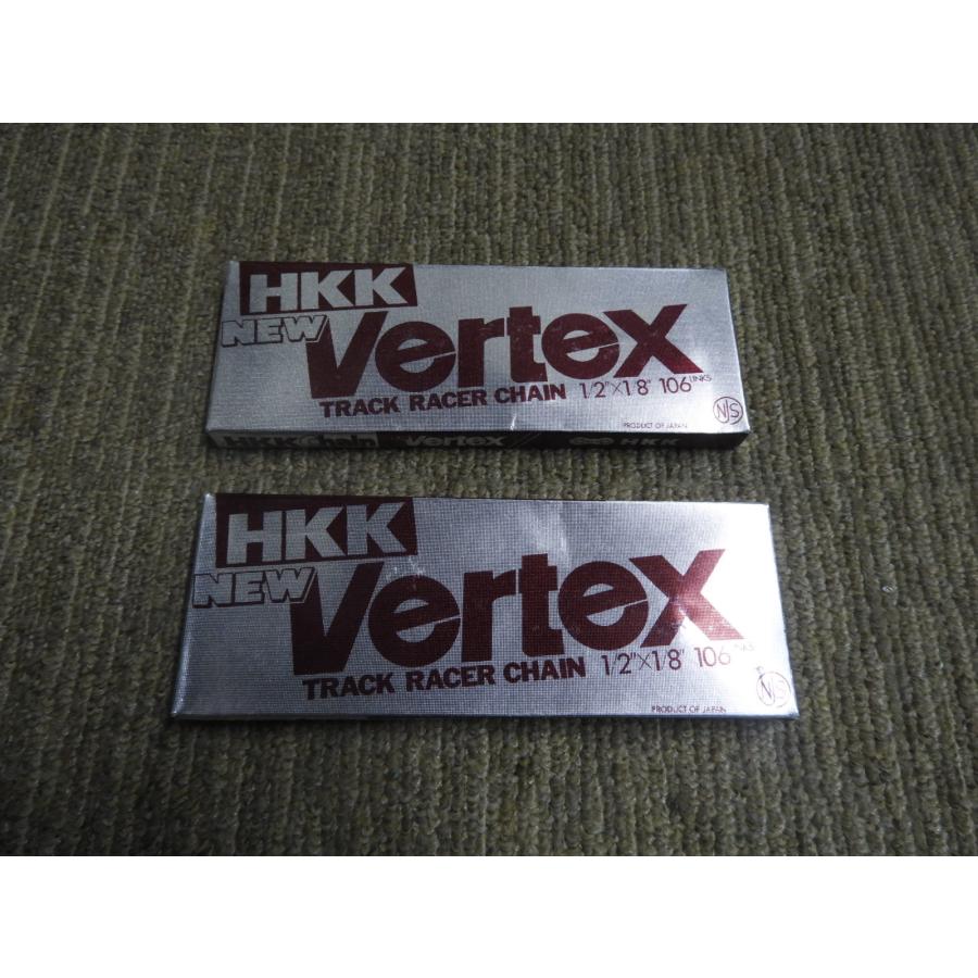 未使用 HKK Vertex 自転車チェーン 1/2×1/8 106L シルバー NJS公認 2個セット : B-5 - 通販 - Yahoo ...