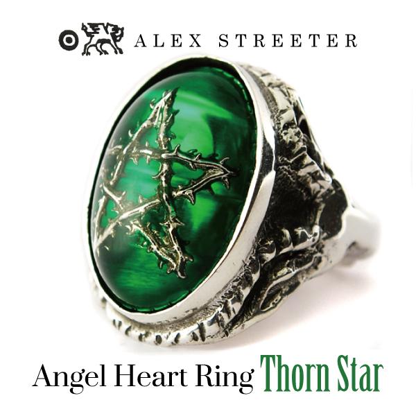 アレックスストリーター Alex Streeter エンジェルハートリング ソーンスター 広島限定カラー B&G限定カラー グリーン :AS ...