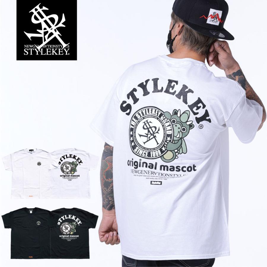 StyleKey STYLEKEY スタイルキー 半袖Tシャツ CIRCLE LOGO&DORA-CHAN S/S TEE(SK23SP-SS10) ストリート キャラクター ドラちゃん ...