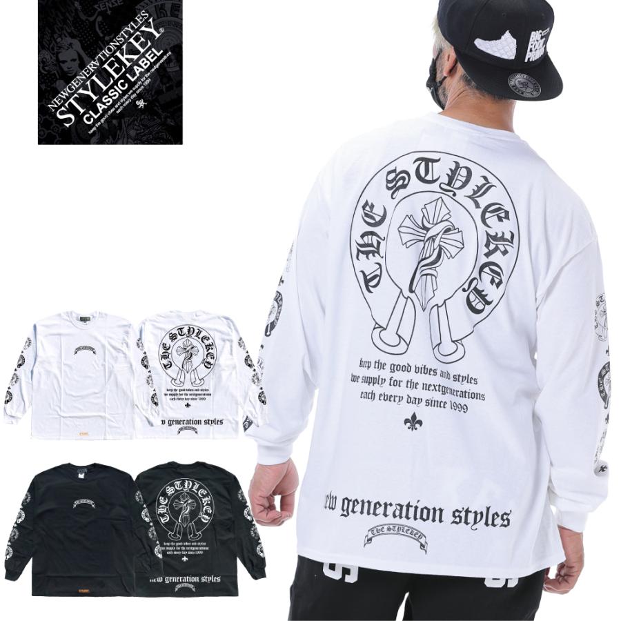 StyleKey STYLEKEY CLASSIC LABEL(スタイルキー クラシック・レーベル) 長袖Tシャツ GENESIS L/S TEE(SK99CL-LS30) ロンT ストリート ...