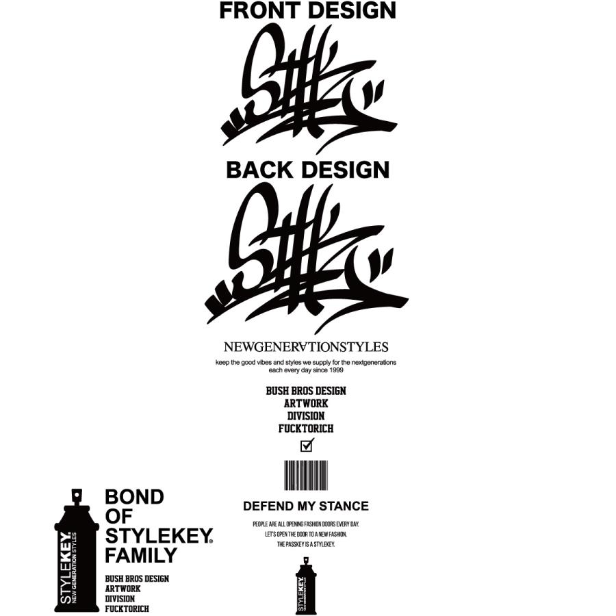 StyleKey STYLEKEY CLASSIC LABEL スタイルキー クラシック・レーベル 半袖Tシャツ I'M STREET S/S TEE(SK99CL-SS40) ストリート系 ...