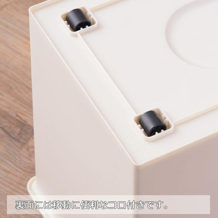 東谷 45L 45リットル ごみ箱 ダストボックス LFS-761 ( ゴミ箱 ふた 蓋付き 大型 生ゴミ 大容量 袋 おしゃれ ごみばこ コンパクト ペール 省スペ : B・Bセレクト ...