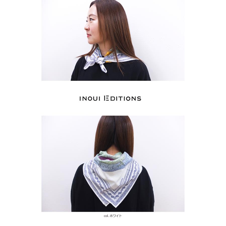 INOUI TOOSH 【セール】＋【クーポン利用で10%OFF】イヌイエディションズ イヌイトゥーシュ EDITIONS INOUITOOSH 正規輸入品 シルク ストール スカーフ ...