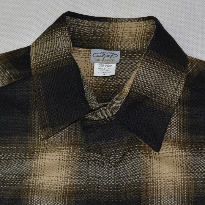 Cal Top キャルトップ オンブレ チェックシャツ 半袖シャツ CALTOP LAブランド : caltop-ombrecheck ...