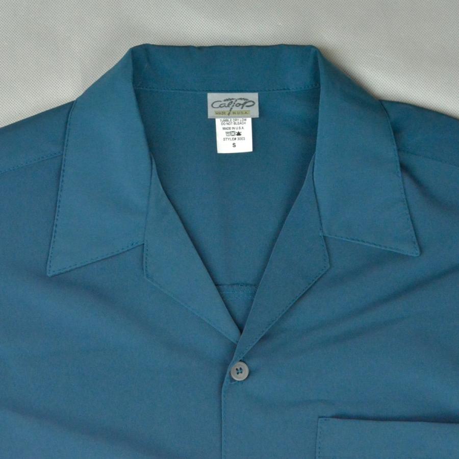 Cal Top[キャルトップ] オープンカラーシャツ ショートスリーブシャツ OPEN COLLAR S/S SHIRTS 半袖シャツ セージ ...