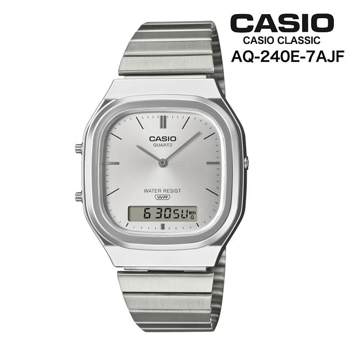 スタンダード（CASIO） CASIO AQ-240E-7AJF Casio Classic クラシック ユニセックス 国内正規保証 カシオ スタンダード 国内正規品 : B.E.shop ...