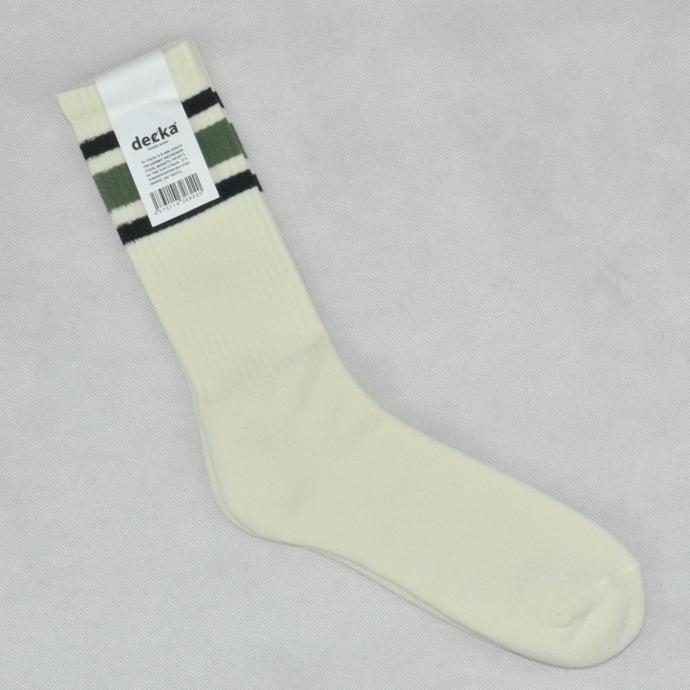 decka Quality socks（デカクオリティソックス） デカ スケーターソックス ミドル丈 80’s Skater Socks ...
