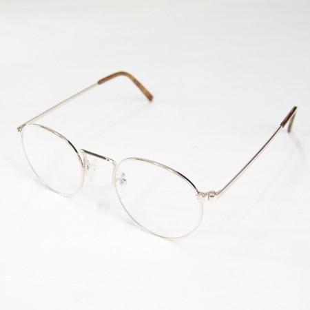 SHURON シュロン ロンストロング RONSTRONG 48mm デモレンズ ゴールドフレーム ボストン型メガネ : B.E.shop ...
