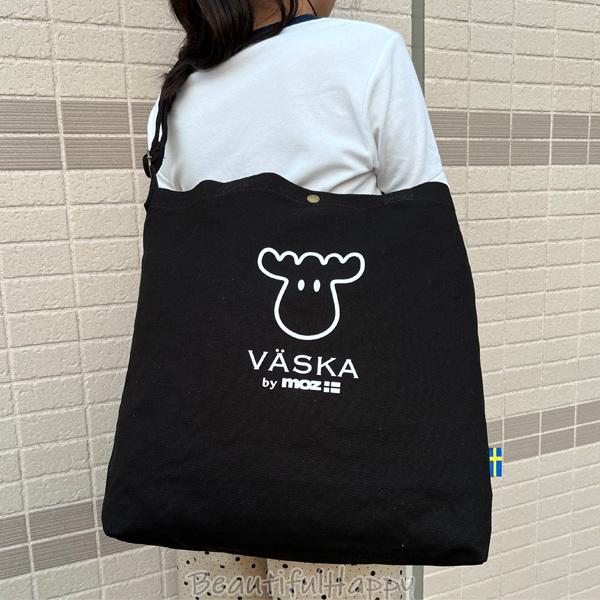 VASKA 爆買 モズ トートバッグ レディース メンズ moz 帆布 ブランド ショルダーバッグ 大きめ vaska by 2way 斜めがけ a4 : Beautiful Happy ...