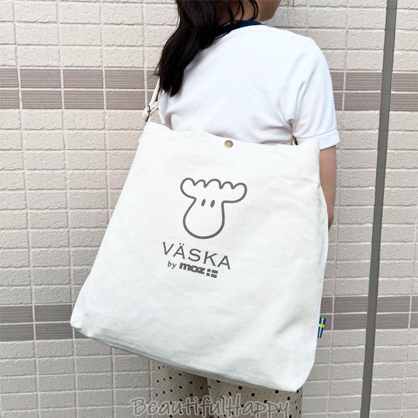 VASKA 爆買 モズ トートバッグ レディース メンズ moz 帆布 ブランド ショルダーバッグ 大きめ vaska by 2way 斜めがけ a4 : Beautiful Happy ...