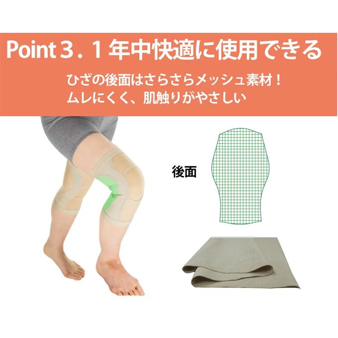 皮膚感覚ひざサポーターアルコープラス2枚組 arukoプラス 2個組 極薄 日本製 両足兼用 男女兼用 ひざサポーター : びっくり！house - 通販 - Yahoo!ショッピング